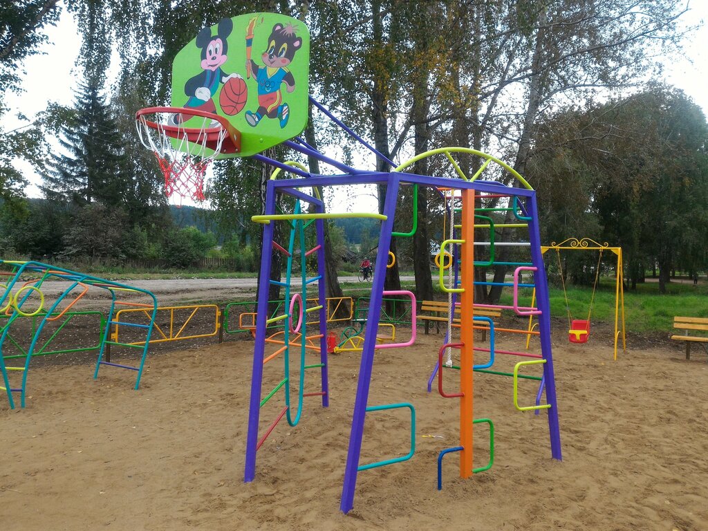 Oyun alanı Playground, Permski krayı, foto