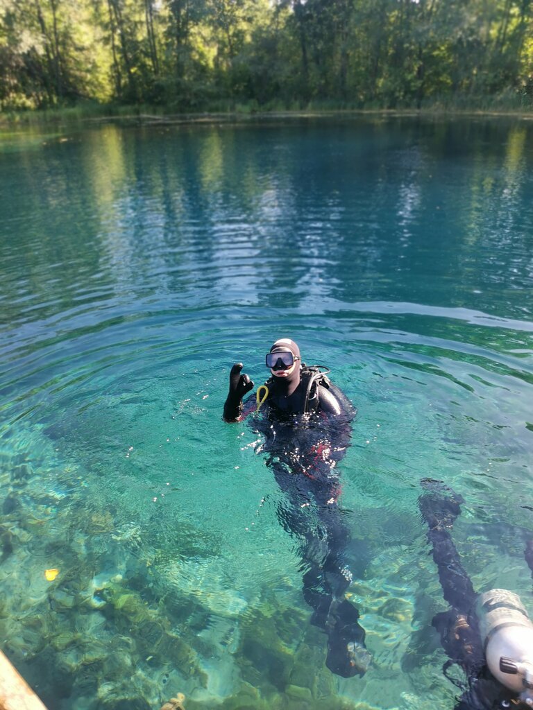 Dalış kulüpleri ve eğitim merkezleri Дайвинг на Голубом озере Казани, Tataristan, foto