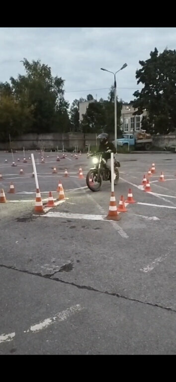 Motosiklet pisti Motoshkola A, Pskov, foto