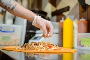 Shaurma Lavash (ulitsa Lenina No:90), fast food  Mariinsk'ten