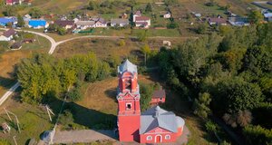 Mikhaila Arkhangela V Dolgom Сhurch (Sovetskaya ulitsa No:51, selo Dolgoye), ortodoks kiliseleri  Lipetskaya oblastından