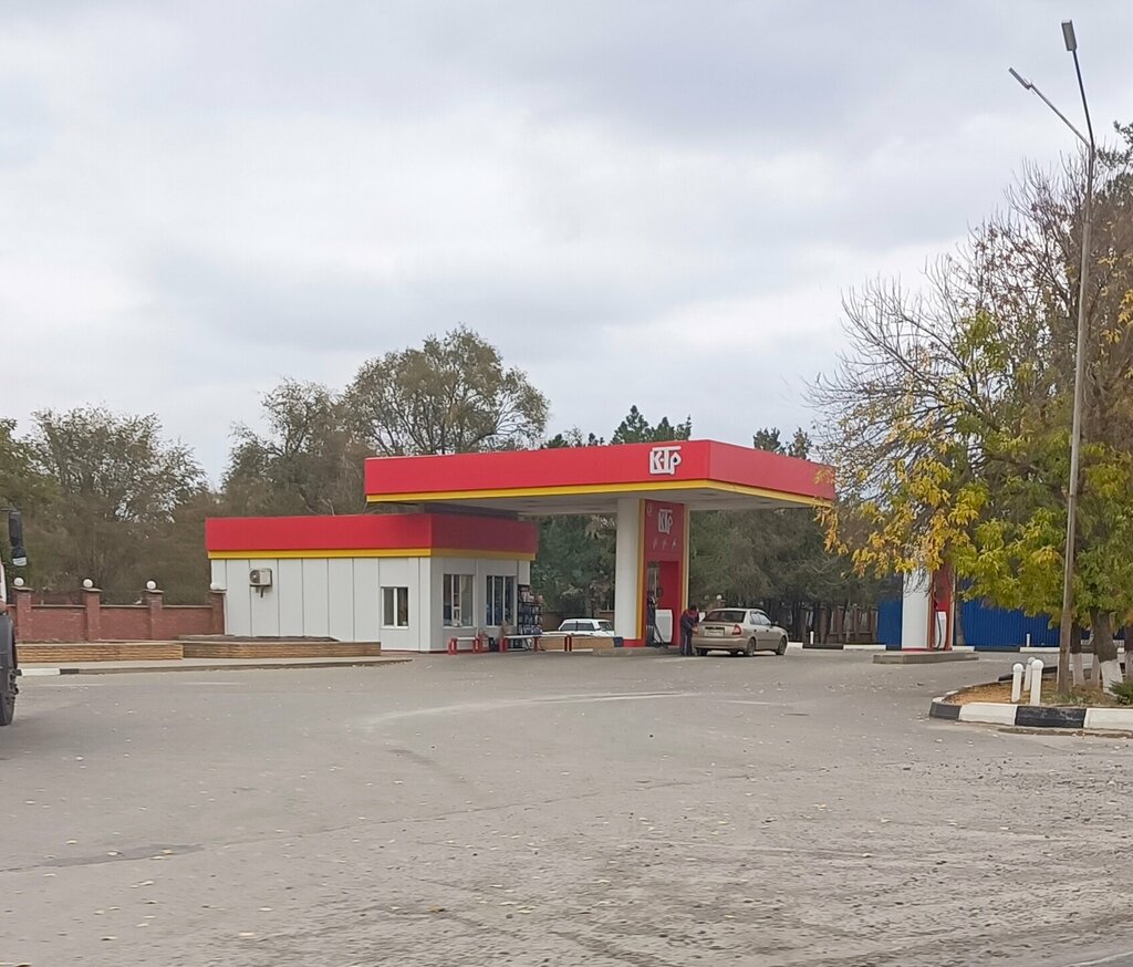 Benzin istasyonu Gas station, Proletarsk, foto