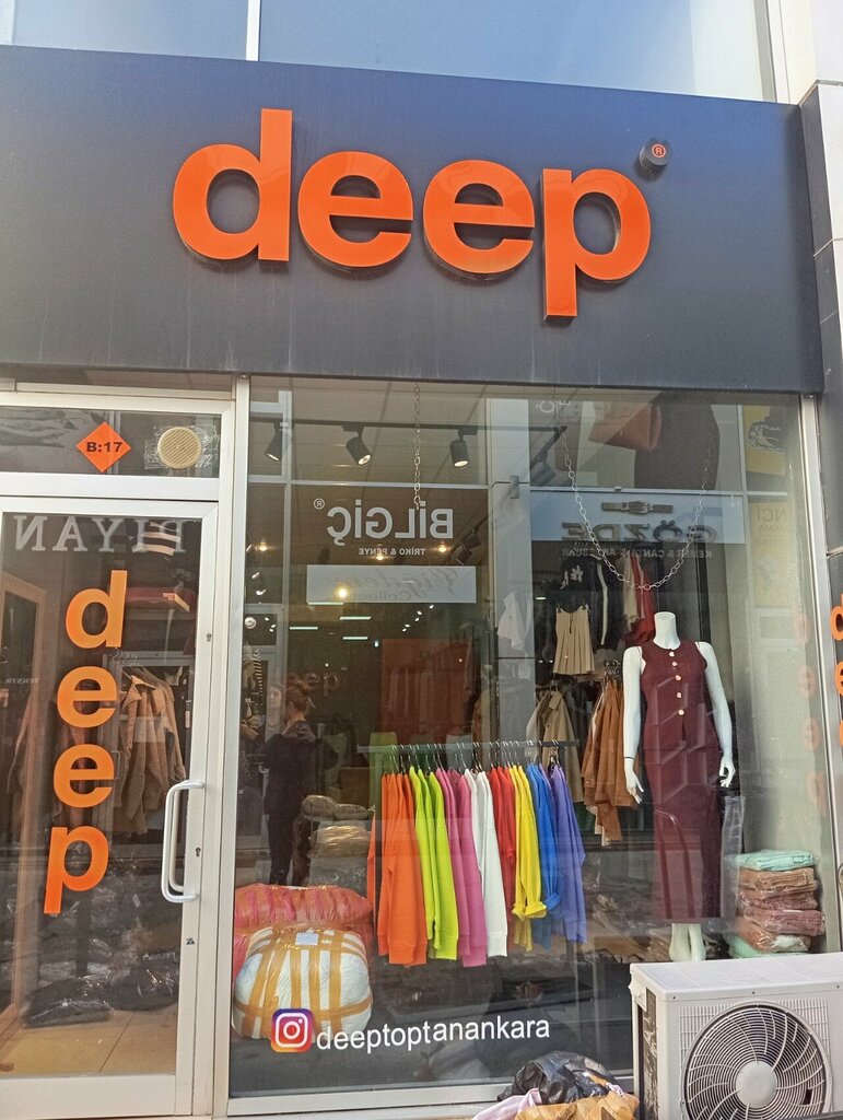 Giyim mağazası Deep Toptan Ankara, Ankara, foto