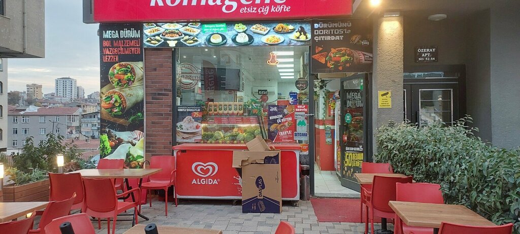 Fast food Komagene, İstanbul, foto
