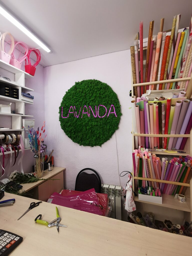 Çiçekçiler Lavanda, Uriupinsk, foto