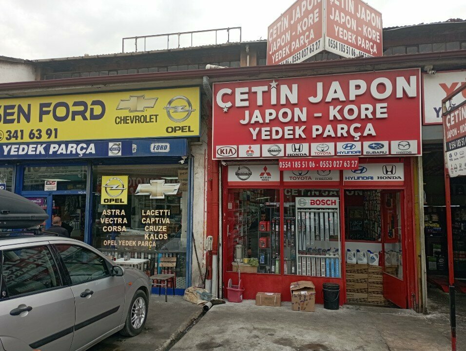 Otomobil yedek parçaları Çetin Japon, Ankara, foto