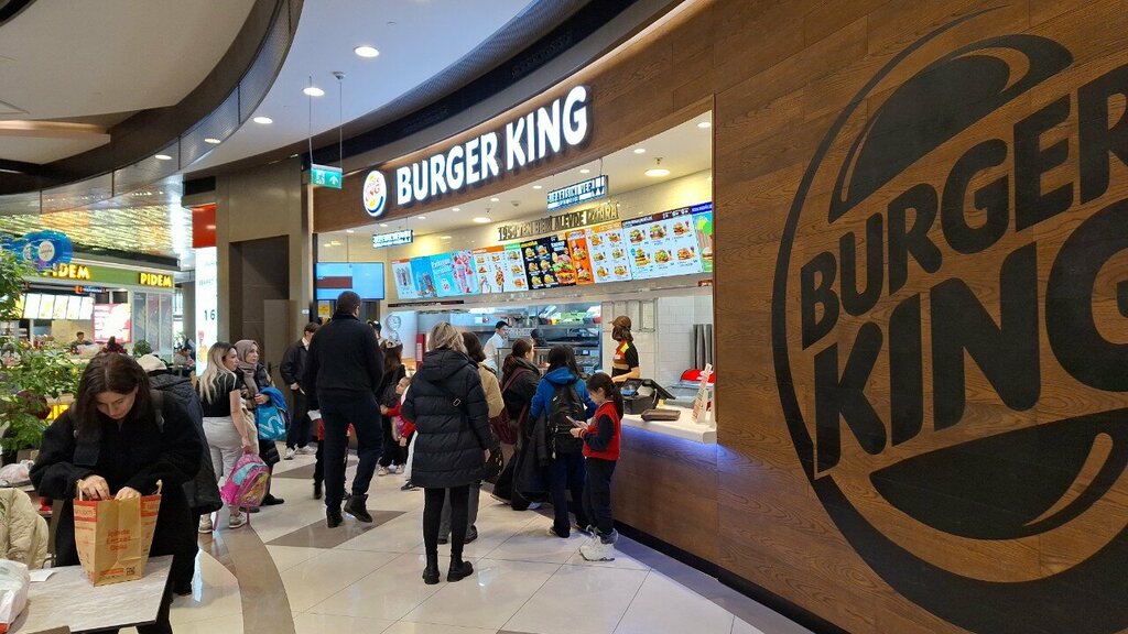 Fast food Burger King, İstanbul, foto