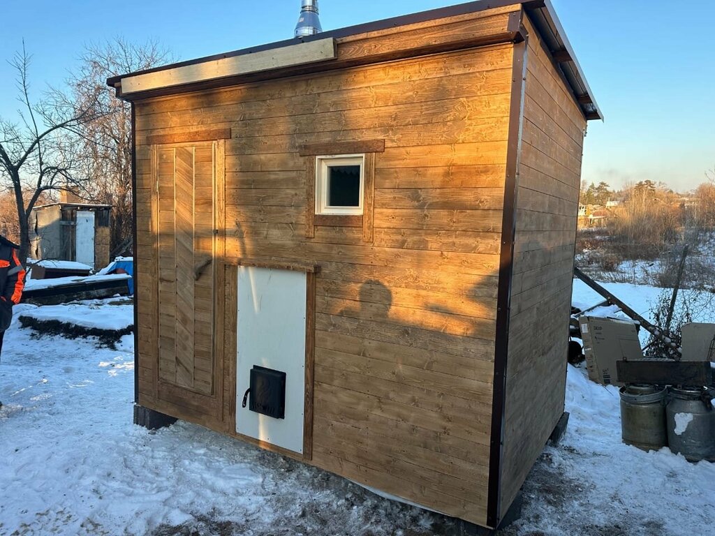 Hamam ve sauna inşaatı Бани от Сергеича, Habarovsk, foto