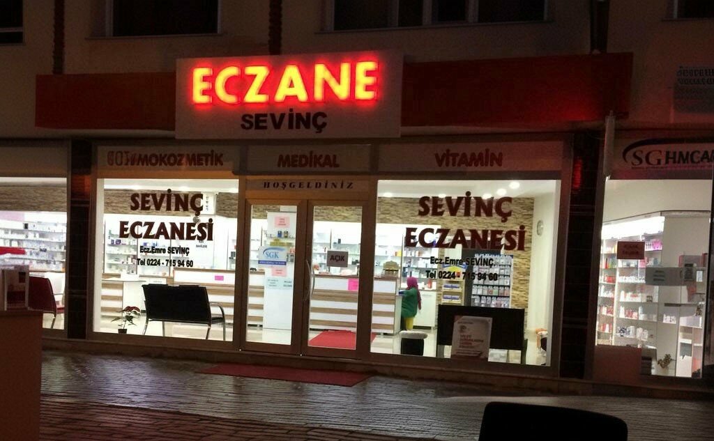 Eczaneler Sevinç Eczanesi, İnegöl, foto