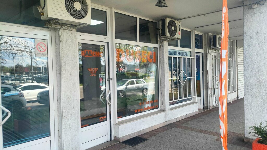 Giyim mağazası Baleno, Belgrad, foto
