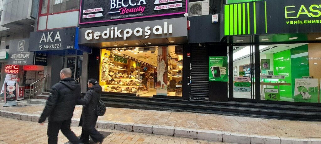 Ayakkabı mağazaları Gedikpaşalı, İstanbul, foto