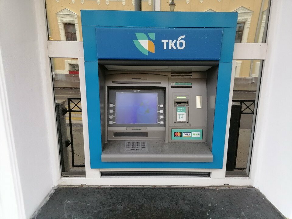 ATM'ler Transkapitalbank, bankomat, Moskova, foto
