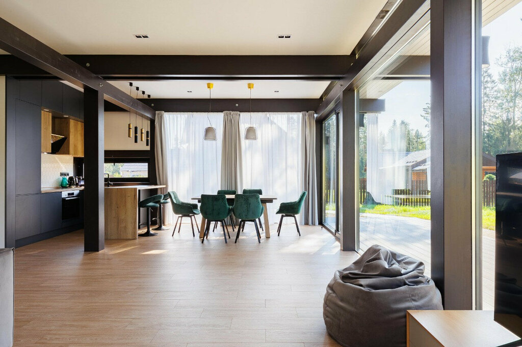 Resort oteller, tesisler Фахверк с видом на сосновый лес, Saint‑Petersburg ve Leningradskaya oblastı, foto