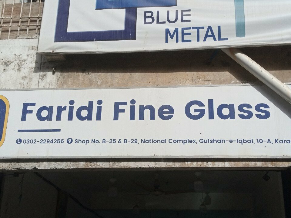 Cam atölye Faridi fine glass, Karaçi, foto