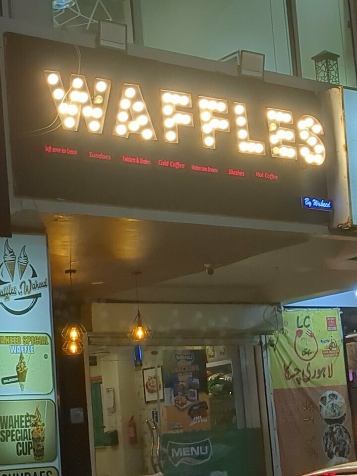 Restoran Wafeels restaurant, Lahor, foto