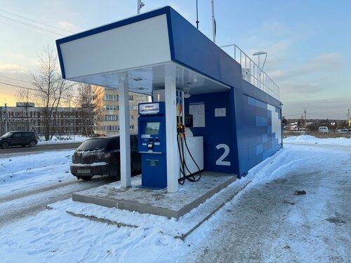 Benzin istasyonu Gas Stations, Nikolskoe, foto