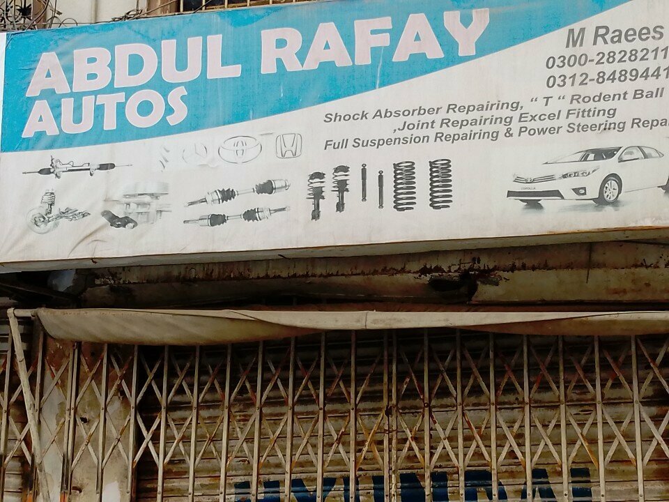 Otomobil servisi Abdul rafay, Karaçi, foto