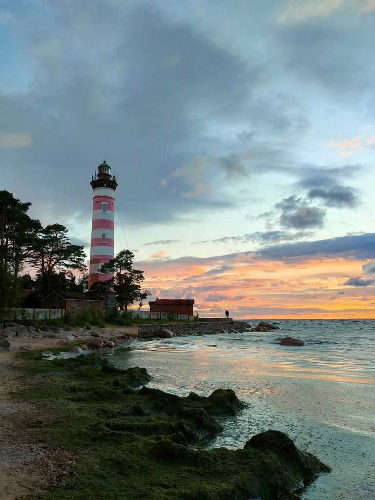 Turistik yerler Shepelevsky Lighthouse, Saint‑Petersburg ve Leningradskaya oblastı, foto