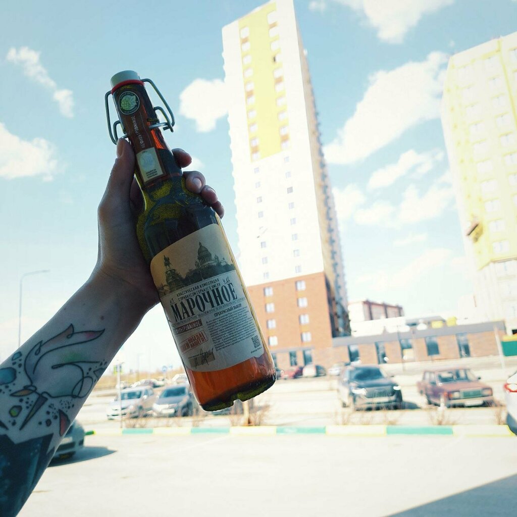 Bira dükkanı Khmelnoff, Tiumen, foto