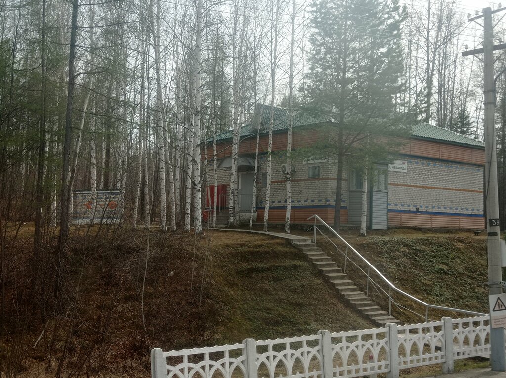 Tren istasyonu разъезд Чебангда, Habarovski krayı, foto