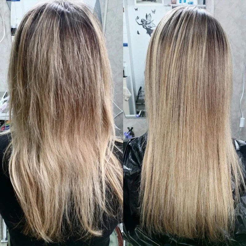 Kuaförler Hair reconstruction and capsule extensions, Klin, foto