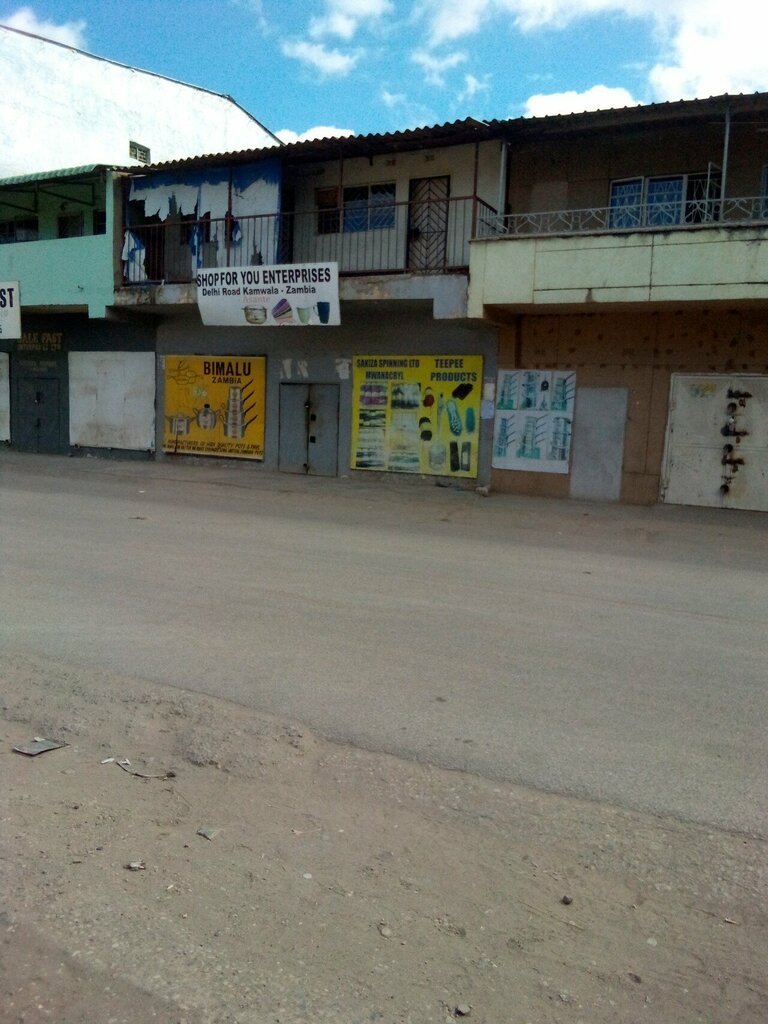 Züccaciye mağazaları Sakiza spinning Ltd, Lusaka, foto