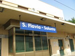 Santa Flavia-Solunto-Porticello (Sicily, Palermo, Bagheria, Santa Flavia), tren istasyonu