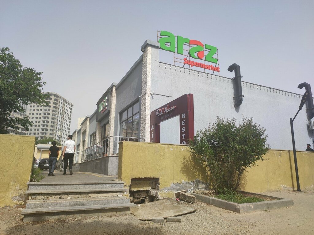 Market Araz market, Bakü, foto