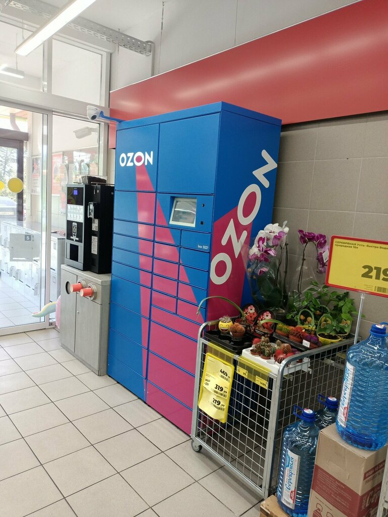 Parsel otomatı Ozon Box, Soçi, foto