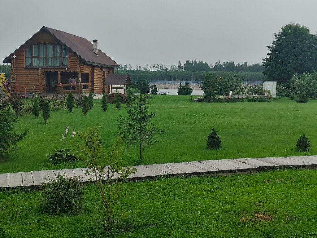 Resort oteller, tesisler Домик у реки, Saint‑Petersburg ve Leningradskaya oblastı, foto
