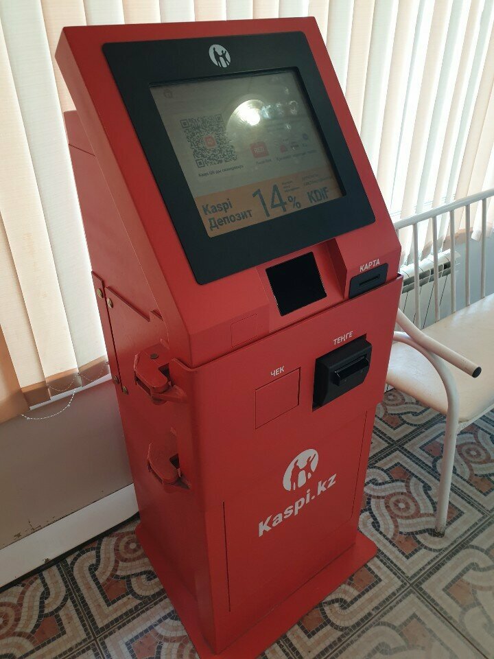 Ödeme terminali Kaspi Bank, Petropavl (Petropavlovsk), foto