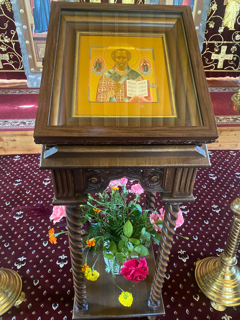 Ortodoks kiliseleri Храм Николая Чудотворца, Oçamçıra Bölgesi, foto