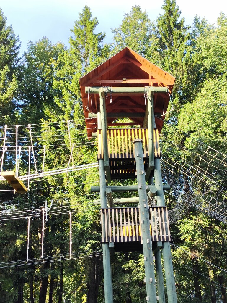 i̇pli oyun park Веревочный парк с полосой препятствий Рубикон, Ruza, foto
