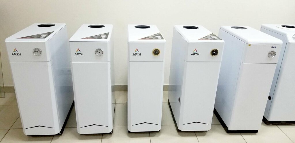 Gaz ekipmanları Газовые котлы, Beloreçensk, foto