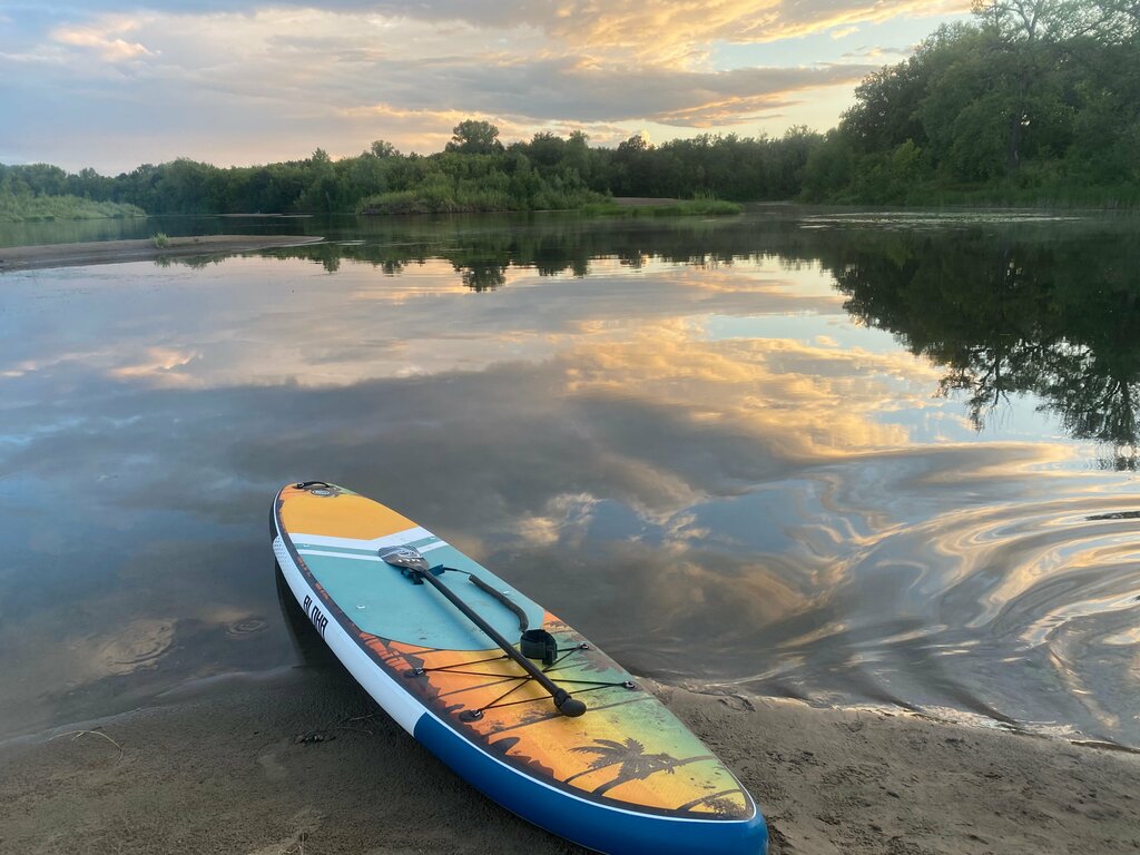Kürek sörfü Волга-Сап, Samarskaya oblastı, foto