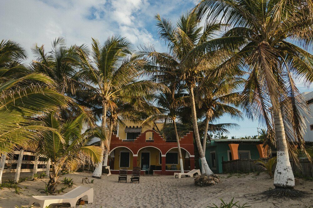 Otel Casa Maya Lodge Robinson Crusoe Style, Mexico, foto