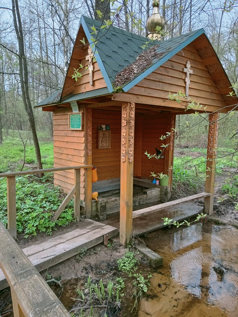 Pınar, çay Spring, stream, Semenov, foto