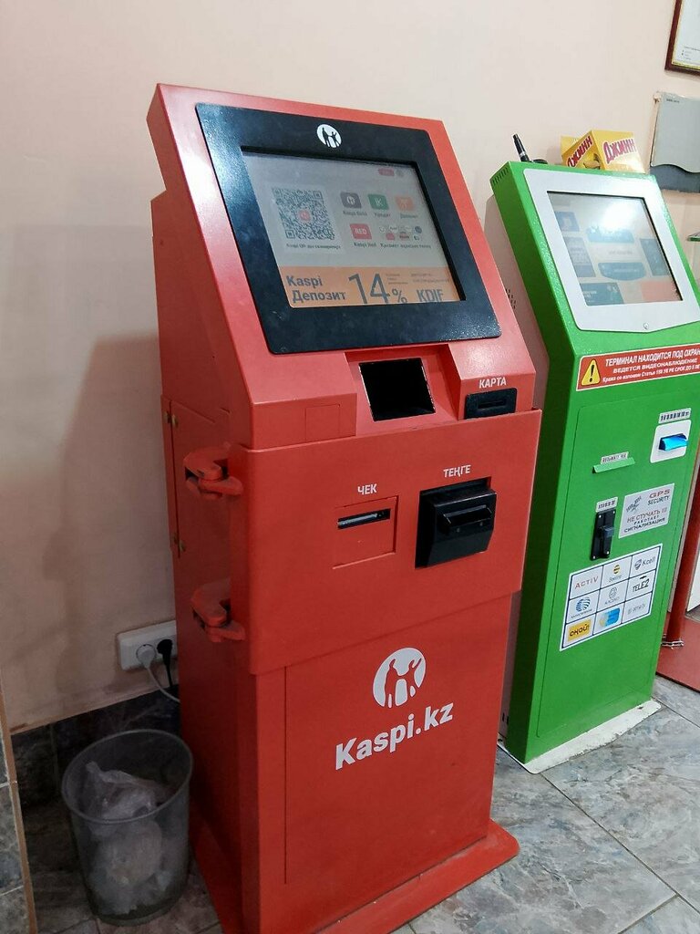 Ödeme terminali Kaspi Bank, Pavlodar, foto