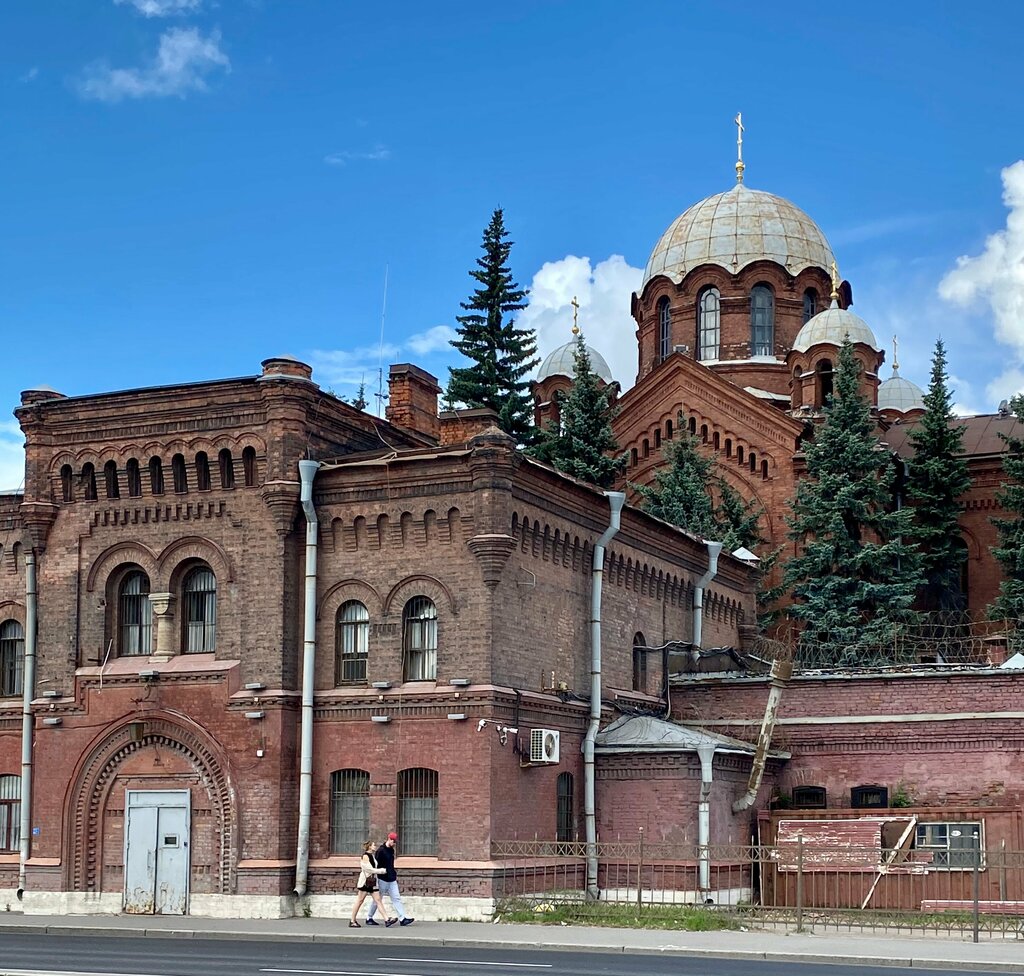 Ortodoks kiliseleri Chasovnya SV. Blgv. Aleksandra Nevskogo, Saint‑Petersburg, foto
