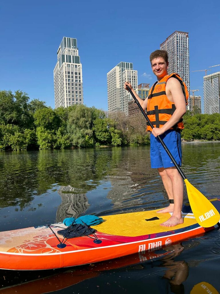 Kürek sörfü I_SupTeam, Moskova, foto