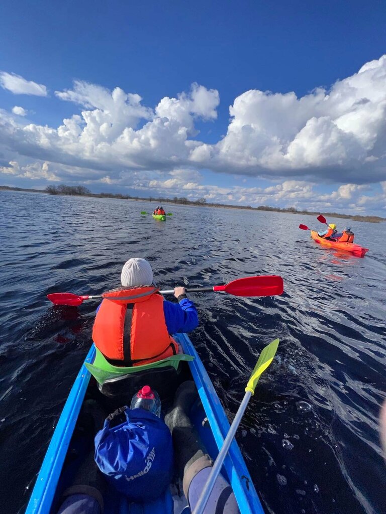 Kiralama noktası Mazay splav, Minskaya oblastı, foto