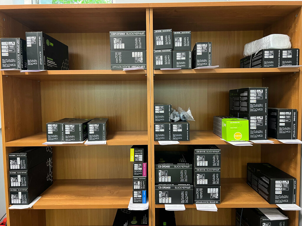 Elektronik ofis ekipmanları sarf malzemeleri Cactus-Trade, Moskova, foto