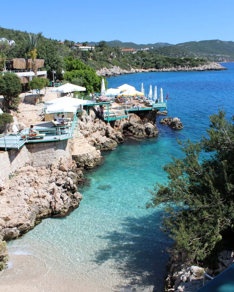Plaj Küçük Çakıl Plajı, Kaş, foto