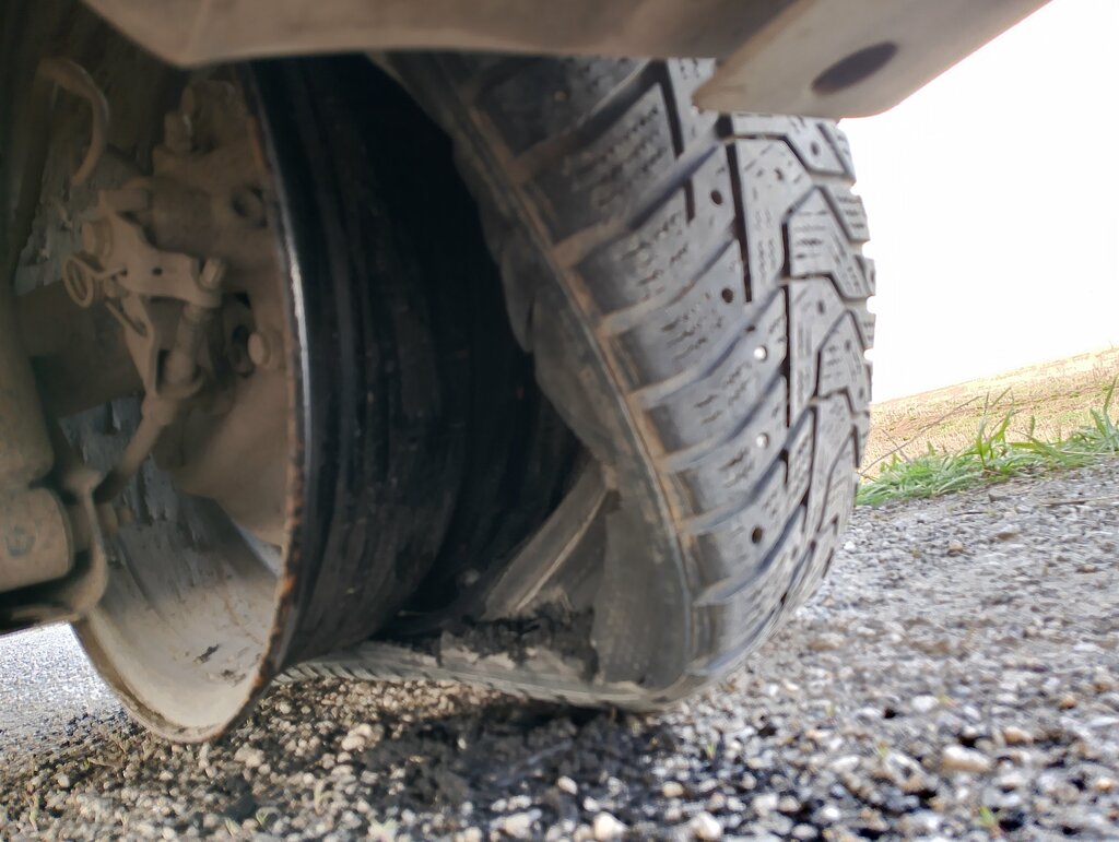 Oto lastik tamiri Tire service, Permski krayı, foto
