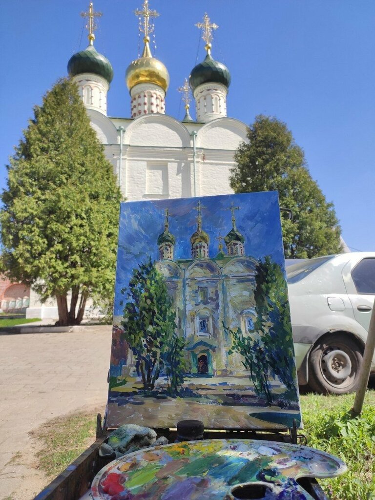 Ortodoks kiliseleri Cathedral of St. Nicholas, Zaraysk, foto