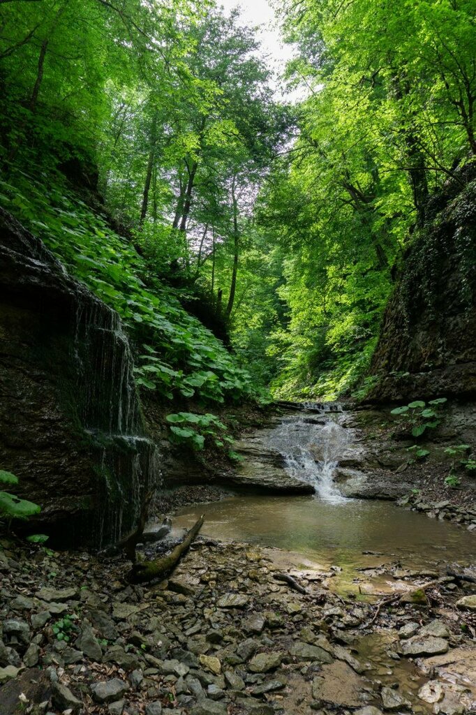 Şelale Waterfall, Adıge Cumhuriyeti, foto