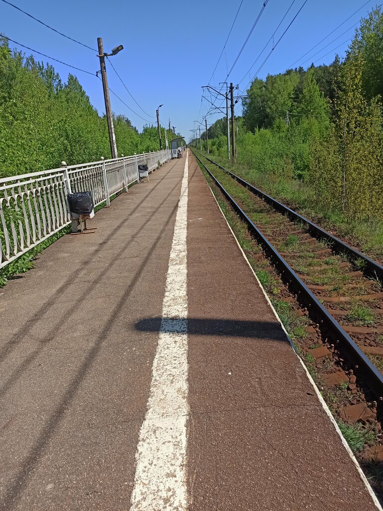 Tren istasyonu Puteprovodnaya, Tverskaya oblastı, foto