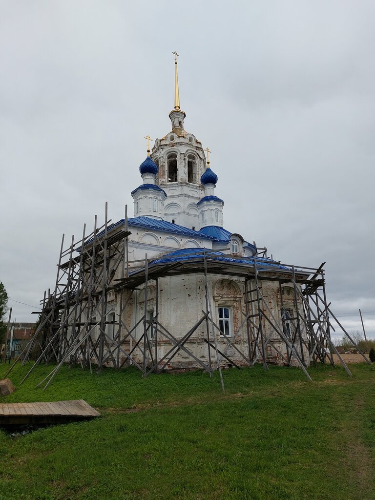 Ortodoks kiliseleri Церковь Тихвинской иконы Божией Матери в Любиме, Liubim, foto