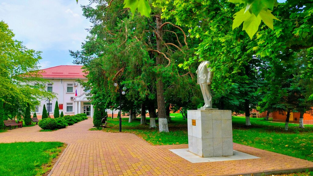 Kültür ve eğlence parkları Central Square, Adıge Cumhuriyeti, foto