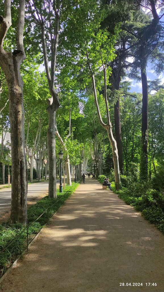 Kültür ve eğlence parkları Campo del Moro, Madrid, foto